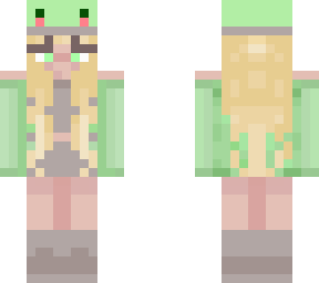 froggy girl | Minecraft Skin