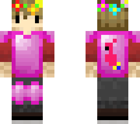 Grian Pink Parrots | Minecraft Skin