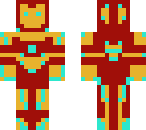 iron man\tony stark | Minecraft Skin