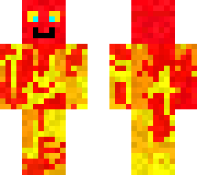 lava man | Minecraft Skin