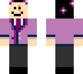 lore quackity purple suit | Minecraft Skin