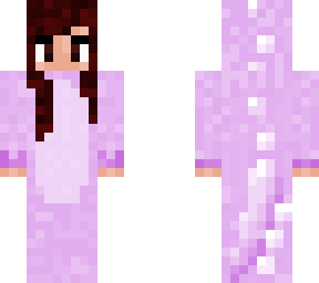 Pink Dinosaur Onsie Girls | Minecraft Skin