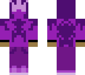 purple man | Minecraft Skin