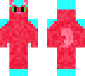 Raspberry Red Cat | Minecraft Skin