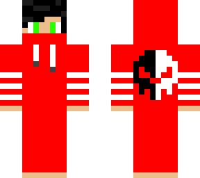 Red cool boy.. | Minecraft Skin