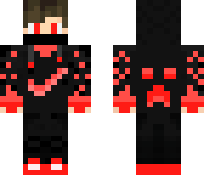 Red gamer PvP skin | Minecraft Skin