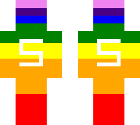 Skittle man | Minecraft Skin
