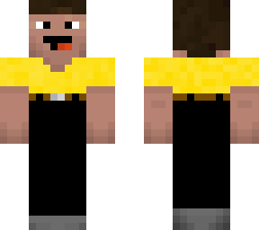 yellow noob | Minecraft Skin