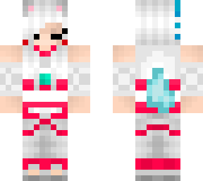 Yumiko with mask | Minecraft Skin