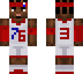 allen iverson | Minecraft Skins