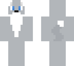 Basic Gray Wolf | Minecraft Skin