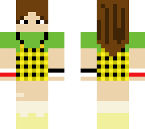tubbo girl bee clips bees | Minecraft Skins