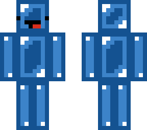 blue glow | Minecraft Skin