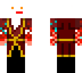 Fire Bender Minecraft Skins
