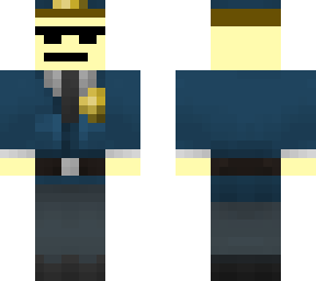 Good Cop Bad Cop He's The Bad Cop | Minecraft Skin