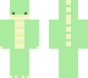 Cute Dinosaur Minecraft Skin
