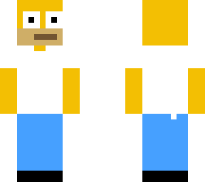 Homero Simpson Minecraft Skins