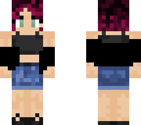 My BFF (redo) summer | Minecraft Skin