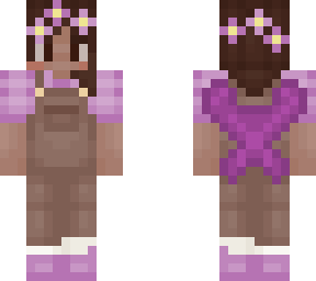 Purple fairy pixie | Minecraft Skin