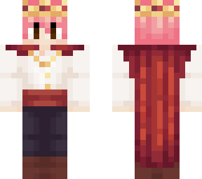 Technoblade From EthanAnimatez Fade Away | Minecraft Skin