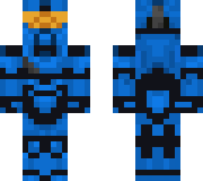 Blue Master Chief | Minecraft Skin