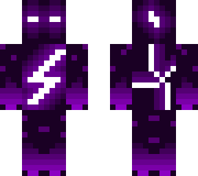 Corrupted Lightning Herobrine Minecraft Skins