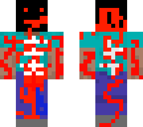 bloody steve | Minecraft Skins