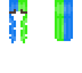 dnf split dye hair base free to use :) | Minecraft Skin