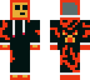 Fire slime | Minecraft Skin