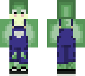 Frog In Overalls | Minecraft Skin