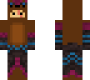 netherite pletypus crown | Minecraft Skin