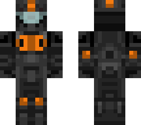 ODST Orange armour | Minecraft Skin