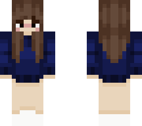 Oversized hoodie girl | Minecraft Skin