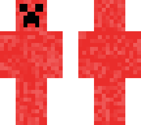 Red Creeper | Minecraft Skin