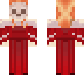 red dress | Minecraft Skin