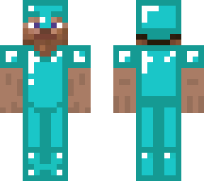 steve diamond armor | Minecraft Skins