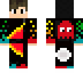 the elements of pac-man | Minecraft Skin