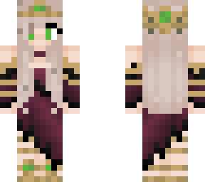 Bruja Witch Medieval Princesa Minecraft Skins