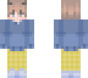 blonde boy in pajamas | Minecraft Skins