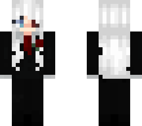 des in a suit but literally a singular pixel has changed | Minecraft Skin