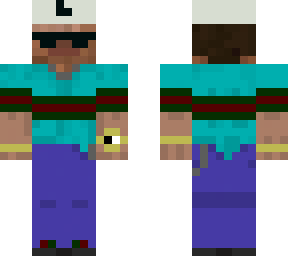 dripped out steve | Minecraft Skin