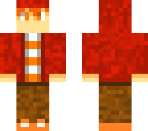 flame fire red jacket | Minecraft Skins