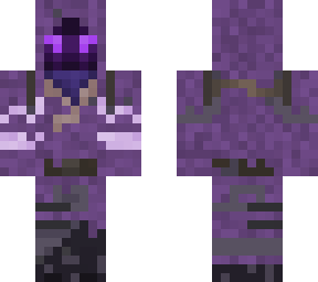 fortnite raven skin (vibrant) | Minecraft Skin