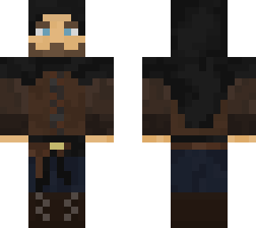 hood medieval winter gambeson | Minecraft Skins