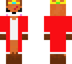 King fox | Minecraft Skin