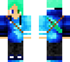 Minecraft Diamond Girl | Minecraft Skin