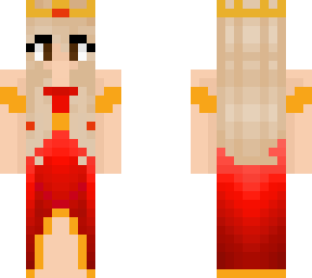 Nether Princess Minecraft Skins