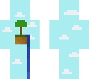 Pixel Art - The Beginning of every Skyblock | Minecraft Skin