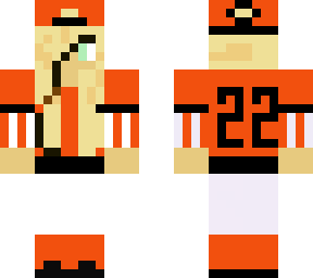 orange and black | Minecraft Skins