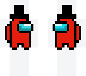 Top Hat among us | Minecraft Skin
